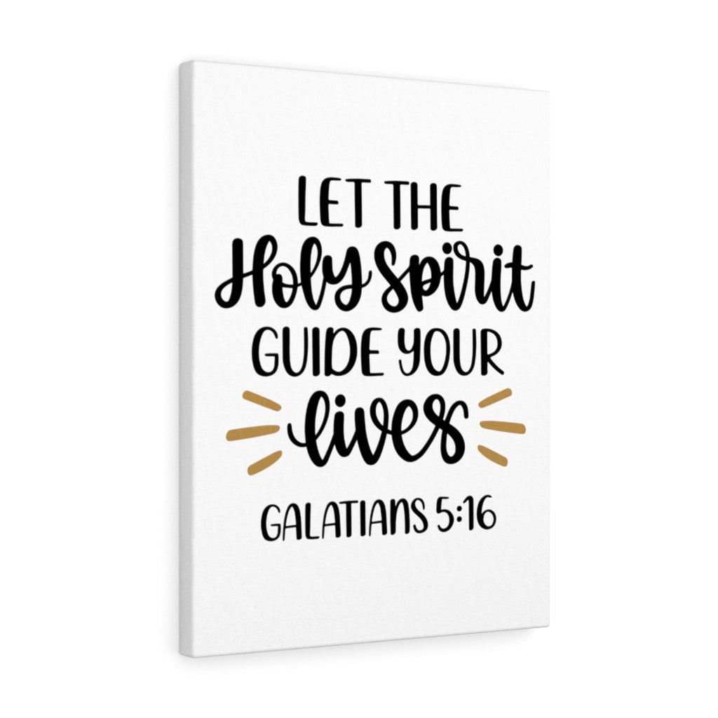 Scripture Walls Holy Spirit Guide Galatians 5:16 Bible Verse Canvas ...