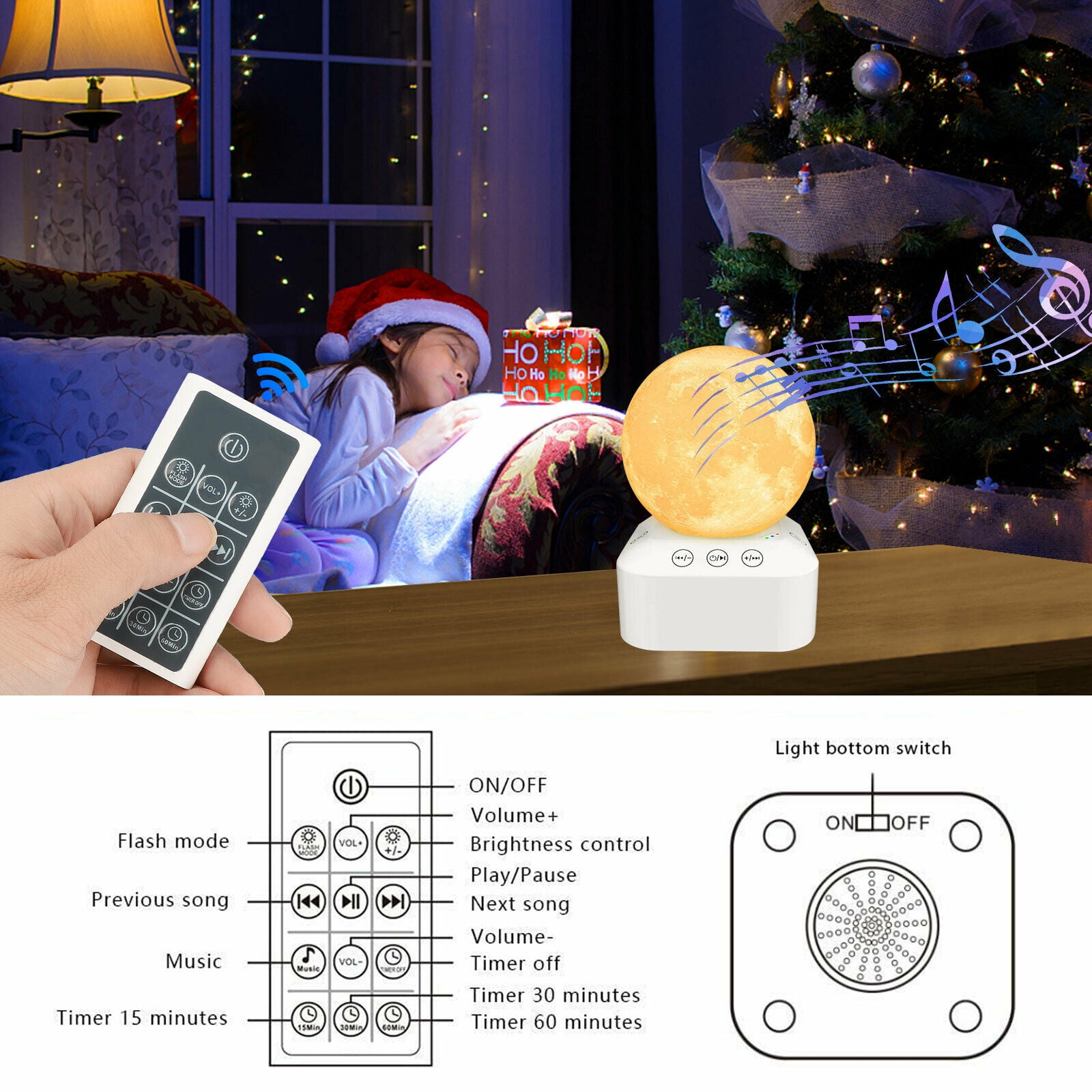 White Noise Nature Sound Machine Sleep Sounds Therapy Relax Sounds