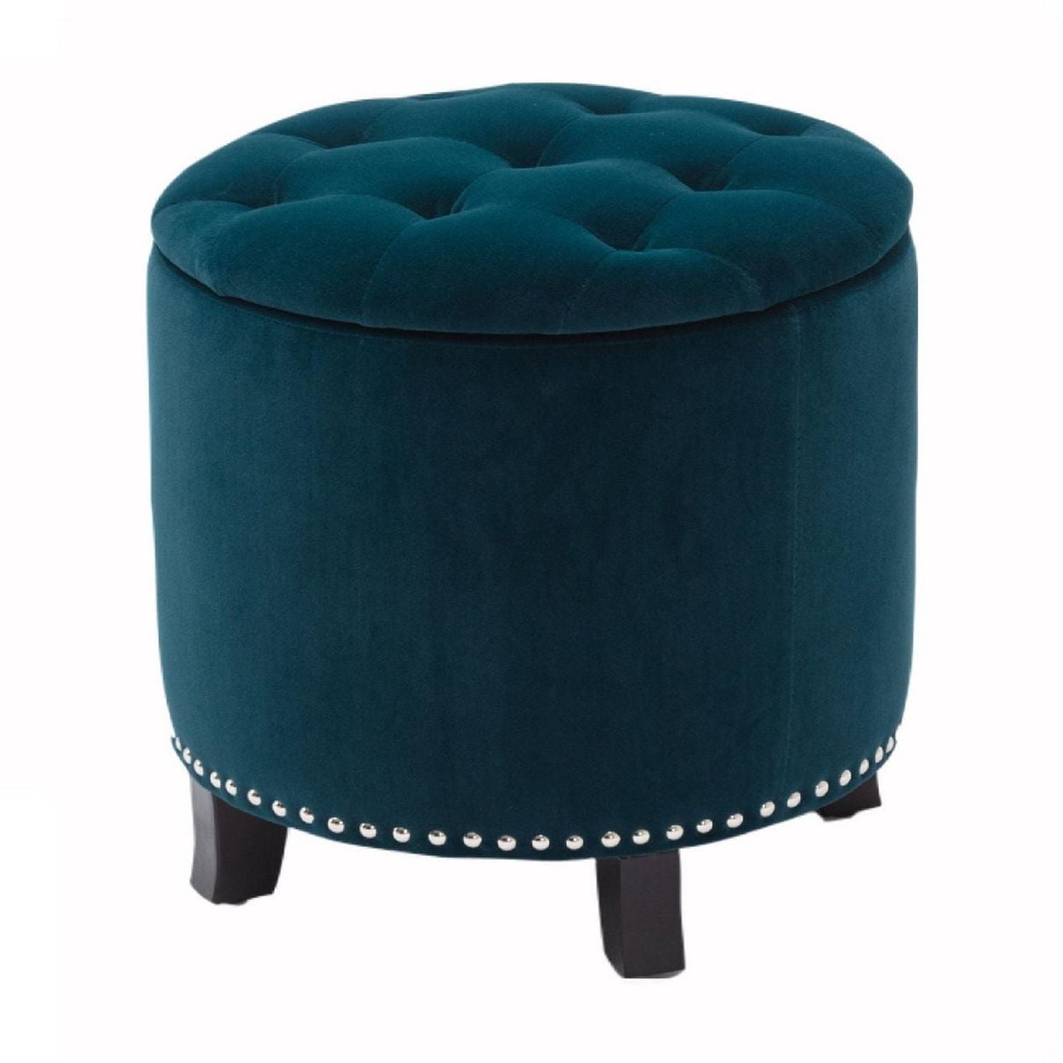 Click here for Ih Casadécor Denver Round Fabric Storage Ottoman (... prices
