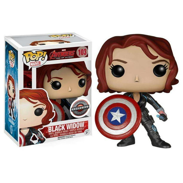 Funko POP! Marvel Black Widow Vinyl Figure - Walmart.com - Walmart.com