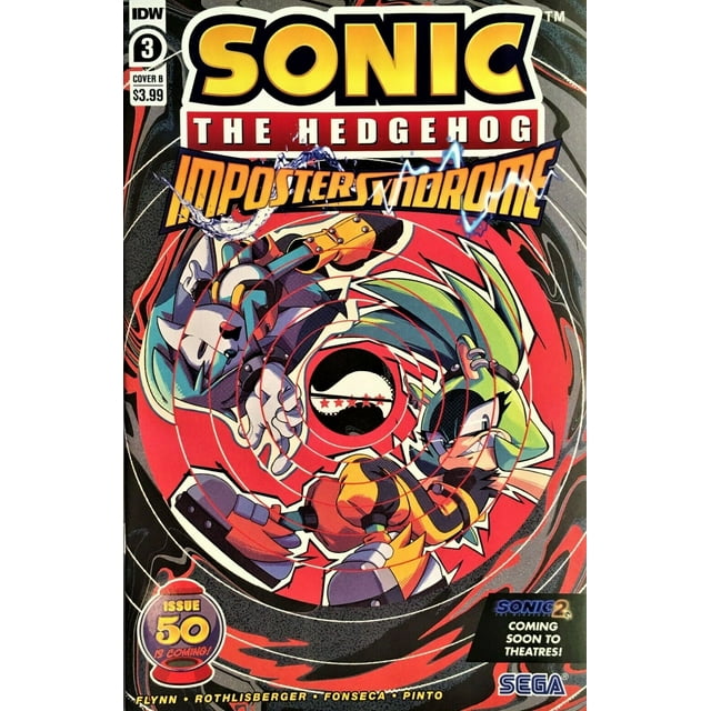 Sonic the Hedgehog: Imposter Syndrome #3B VF ; IDW Comic Book - Walmart.com