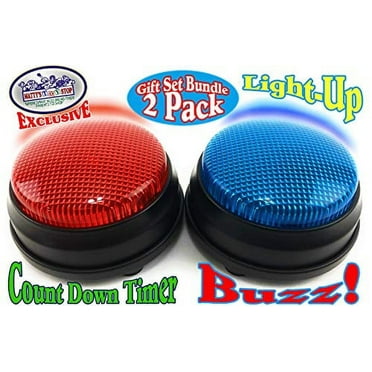 Winyuyby 8 PCS Answer Buzzers Button Answer Buzzer Game Show Buzzer Recordable Button Classroom ...