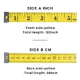 120 Inches/300cm Soft Tape Measure, Pocket Measuring Tape for Sewing ...