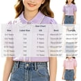ATOGUTA Girls Short Sleeve Button Down Shirts Kids Collared Button Down ...