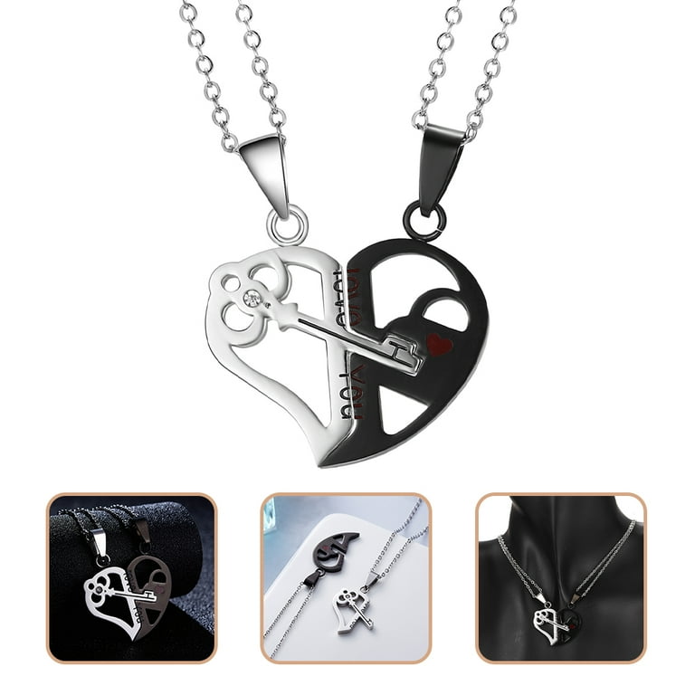 Matching lock necklaces store