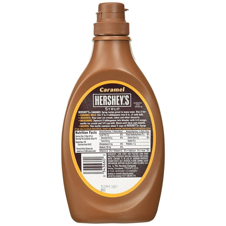 Hersheys Caramel Syrup