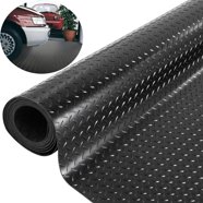 Heavy Duty Garage Floor Mat Rolls Diamond Plate Thickened PVC Non-Slip ...