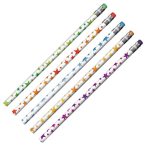 Color Changing Mood Star Pencils with Eraser - Graphite Pencil - Made ...