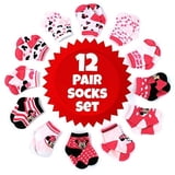 Disney Infant Newborn Toddler Baby Girls' 12 Pack Minnie Mouse, Daisy ...