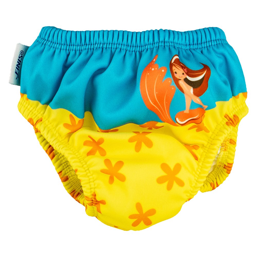 FINIS Mermaid? DiaperSwim Diaper In Starfish, Size 4T - Walmart.com ...