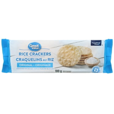 Great Value Cheese Rice Crackers, 100 g - Walmart.ca