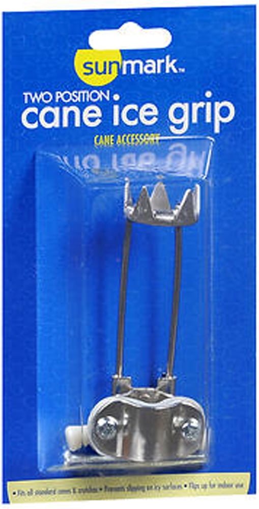 Sunmark Two Position Cane Tip with Ice Grip - Walmart.com
