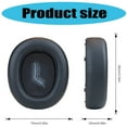 1Pair Protein Leather Soft Ear Pad Ear Cushions Covers for 750NC ...
