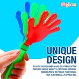 Playbees Colorful Hand Clappers - 12 Pack - 7" Noisemakers for Ultimate ...