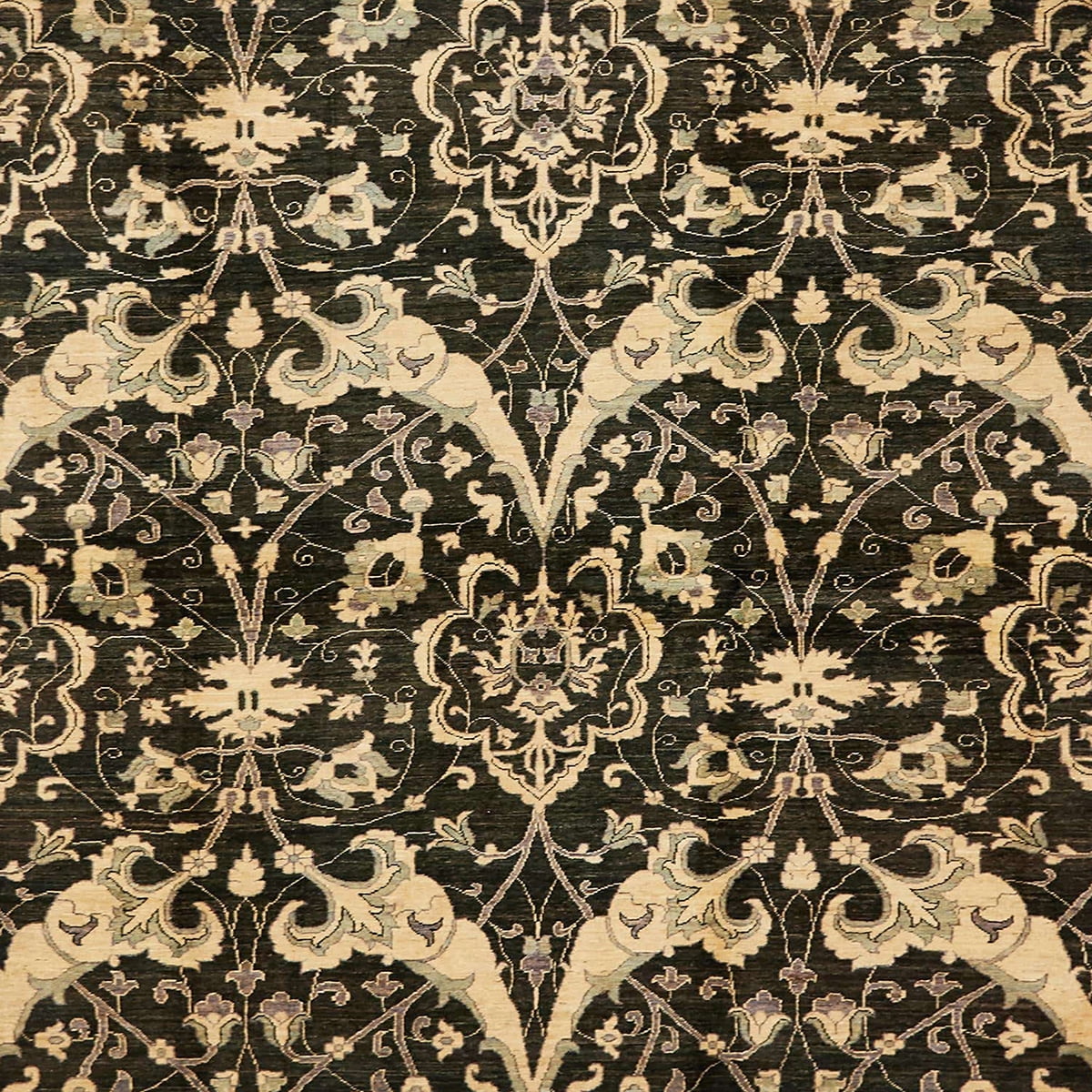 Ahgly Company Indoor Square Abstract Metallic Gold Abstract Area Rugs ...