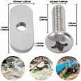 8 Pcs 304 SS Kayak Rail/Track Screws 304 Stainless Steel Track Nuts ...