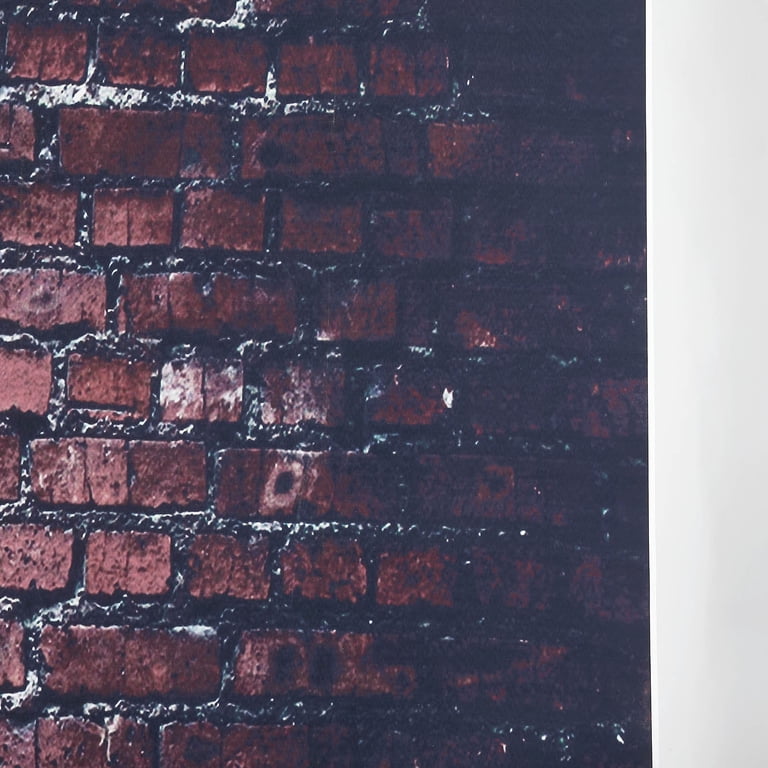 Dark Red Brick Wall