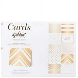 American Crafts A2 Cards W/Envelopes (4.375"X5.75") 40/Box-Golden ...