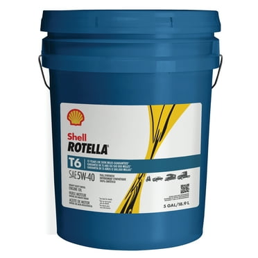Shell Rotella T5 10W-30 Synthetic Blend Diesel Engine Oil, 1-Gallon ...