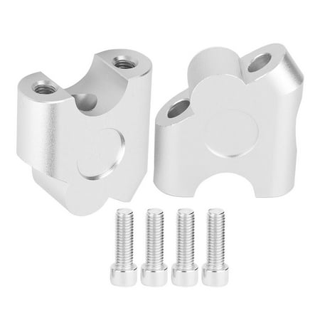 22mm Universal Motorcycle Handle Bar Riser Handlebar Clamp Handlebar ...