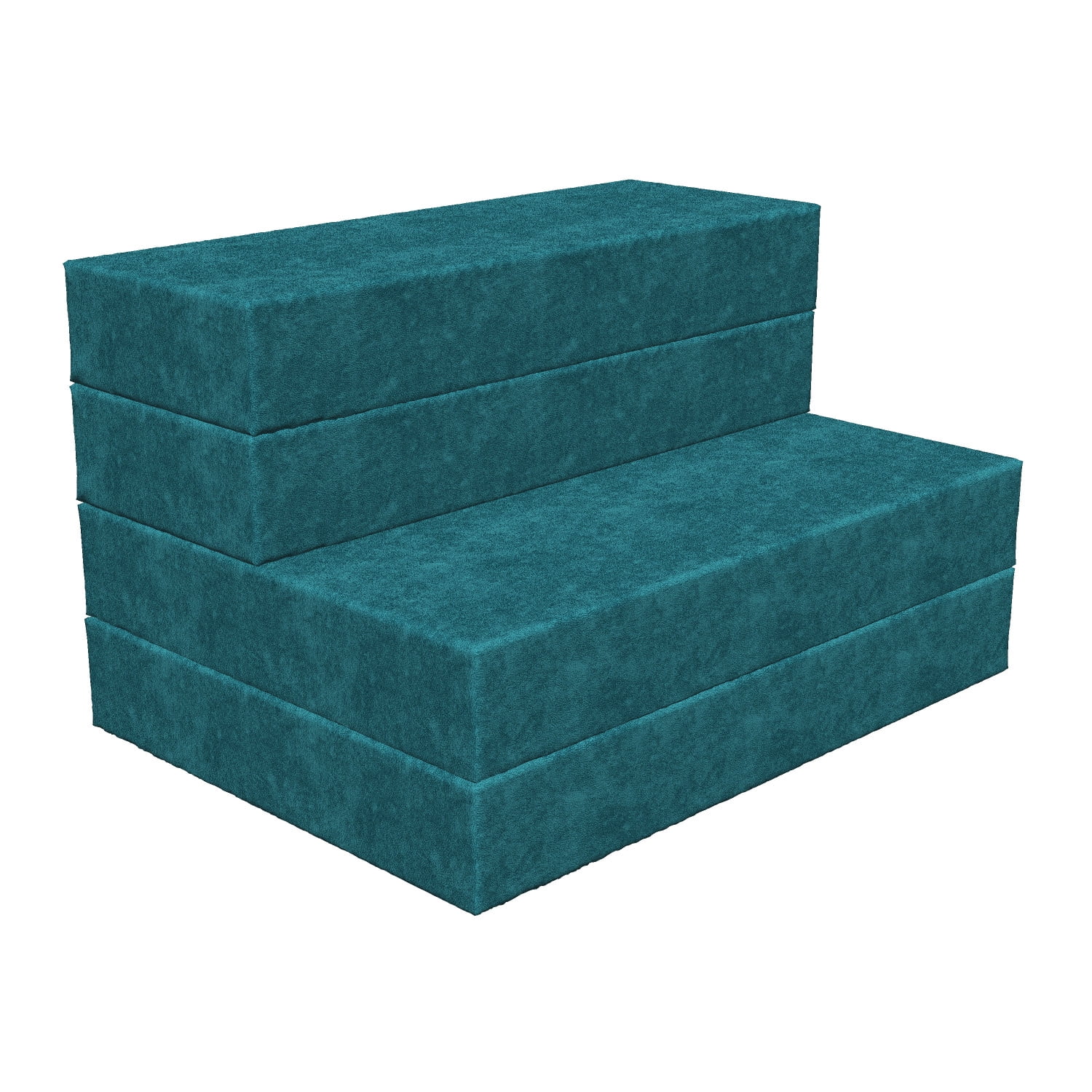 Faux Suede Foldable Mattress, Digitally Printed Weathered Texture ...