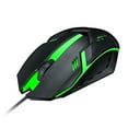 T-WOLF Gaming Mouse, 3 Button, 7 Colorful Backlight, 1200 DPI, Optical ...