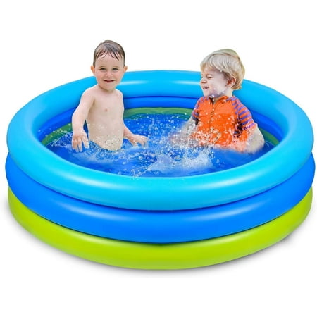 Kiddie Inflatable Swimming Pool for Kids Toddlers Baby and Adults ...