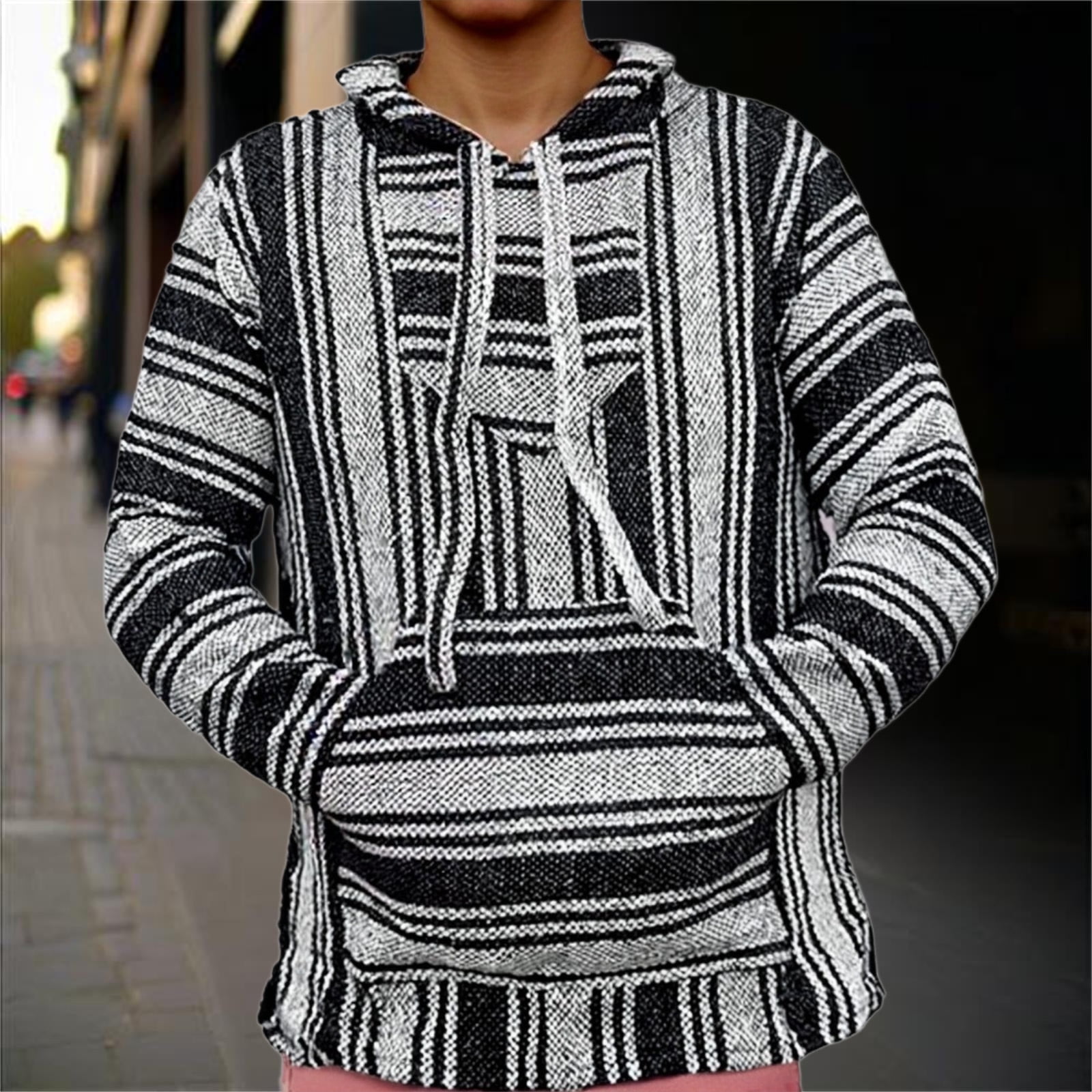 Click here for Huitkmm Mens Hoodies Mexican Hoodie Hippie Surf Po... prices