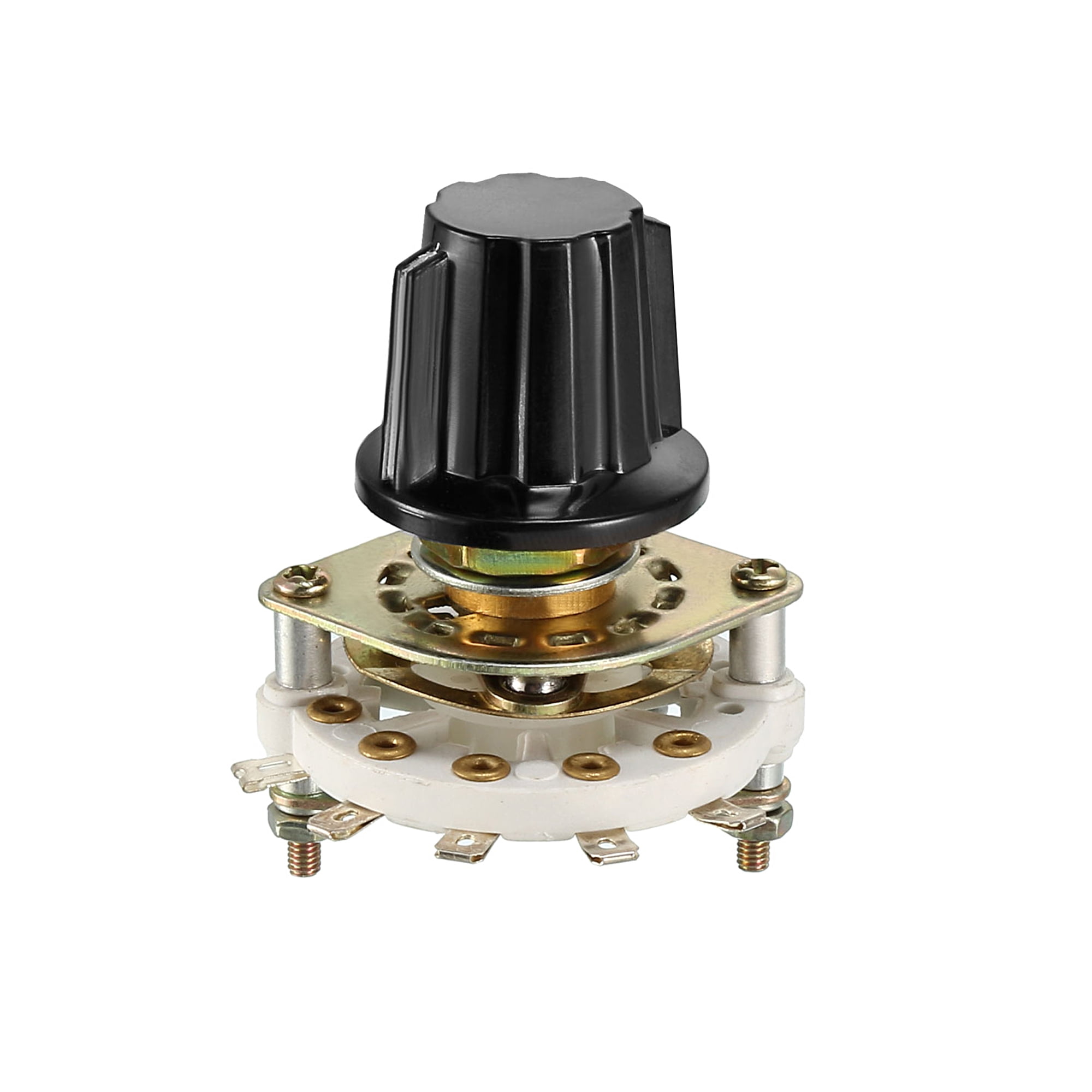 1P4T 1 Pole 4 Position 1-Deck Band Channel Rotary Switch Selector with ...