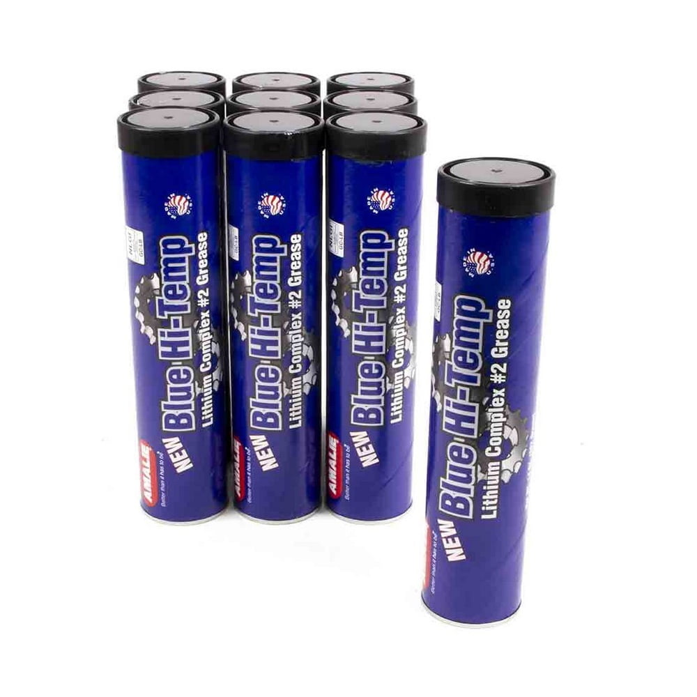 Blue Hi-Temp Grease #2 10 x 14oz Tubes - Walmart.com