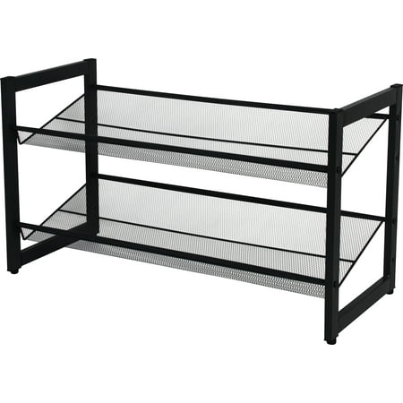 Adjustable and Stackable Shoe Rack, Shoe Organizer - Walmart.ca