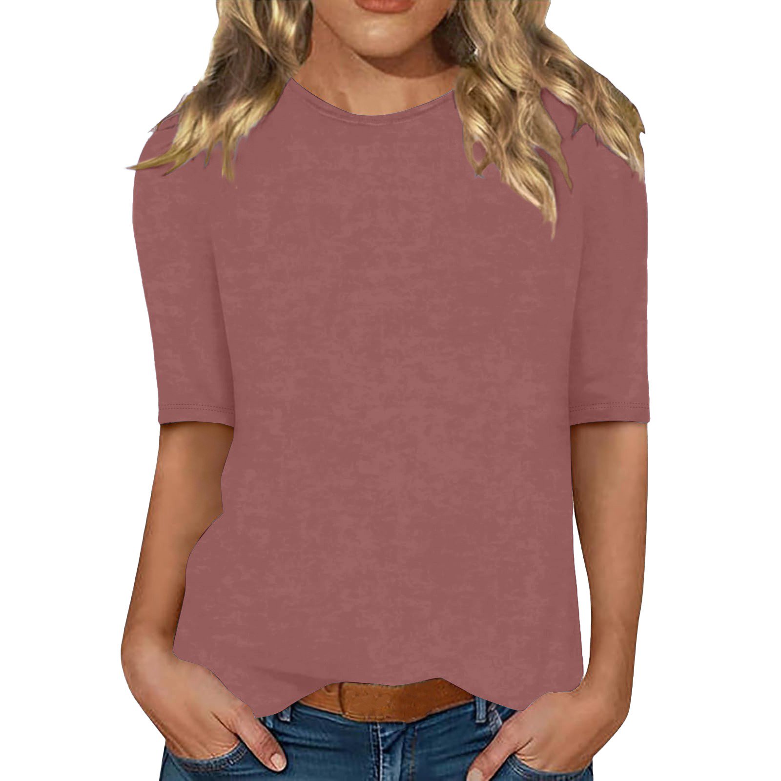Click here for Wzxfashion Womens Half Sleeve T Shirt Crew Neck Su... prices