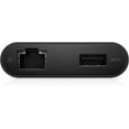 Dell Adapter USB Type C to HDMI/VGA/Ethernet/USB DA200 - Black ...