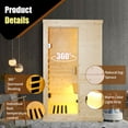OUTEXER Infrared Sauna 1 Person, Full Spectrum Infrared Sauna for Home ...