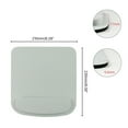 Ergonomic Pad with Wrist Support Comfortable Mousepad Smooth Wrist Rest ...