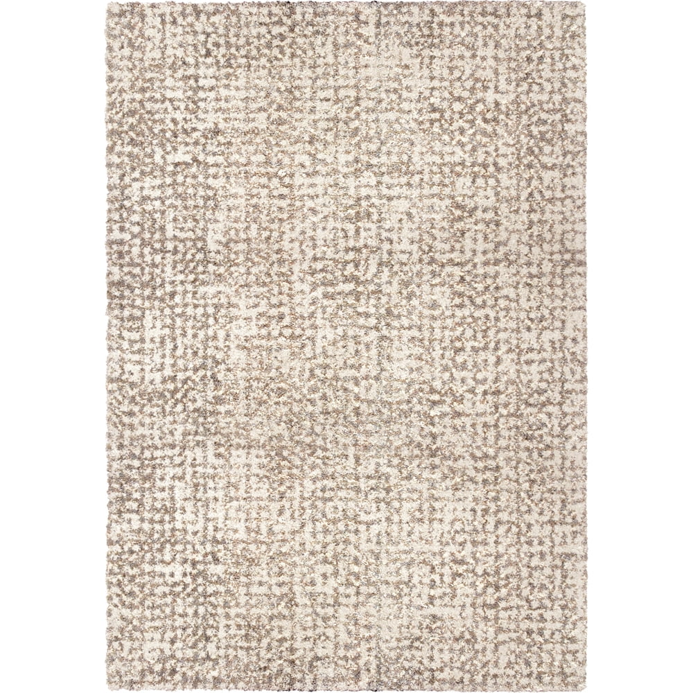 Orian Cotton Tail Shag Area Rug JA03 Ivory Faded Shaded - Walmart.com