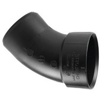 Charlotte Pipe 2 in. Hub x 2 in. Dia. Hub ABS Double Wye - Walmart.com