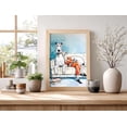 Affixzi Bookish Wall Art Print, Whimsical Cozy Illustration for Living ...
