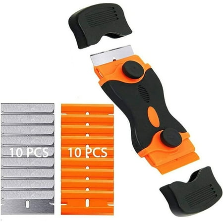 Ceramic Hob Scraper + 20 Blades, Versatile Glass Scraper Ceramic Hob ...