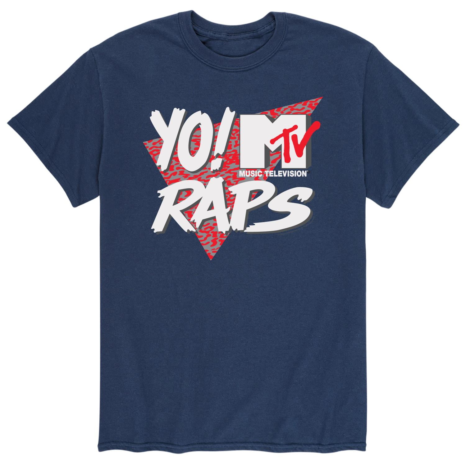 MTV - Yo! MTV Raps - Men's Short Sleeve Graphic T-Shirt - Walmart.com