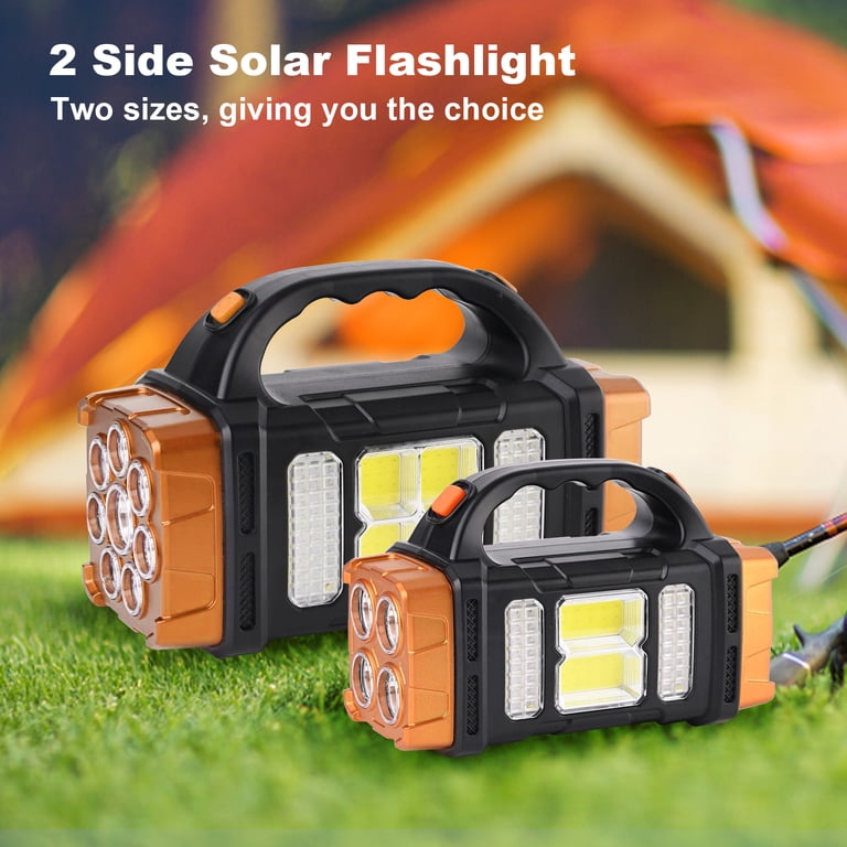 LED Crank Flashlight 5-Pack Hand Crank Flashlights - Emergency LED ...