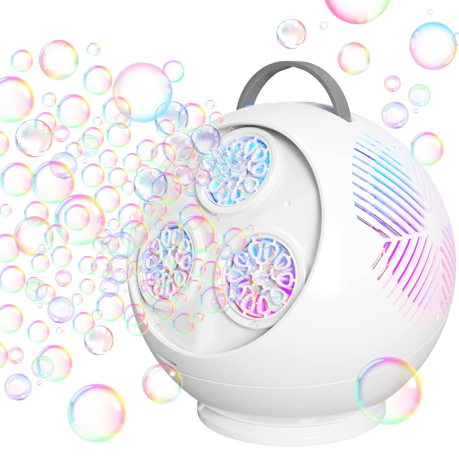 Click here for Iflove Bubble Machine For Kids Toddlers 45â°/360â°... prices