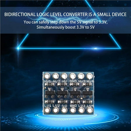 5pcs 4 channel IIC I2C Logic Duplex Shifter DIY Level Converter 3.3V 5V ...
