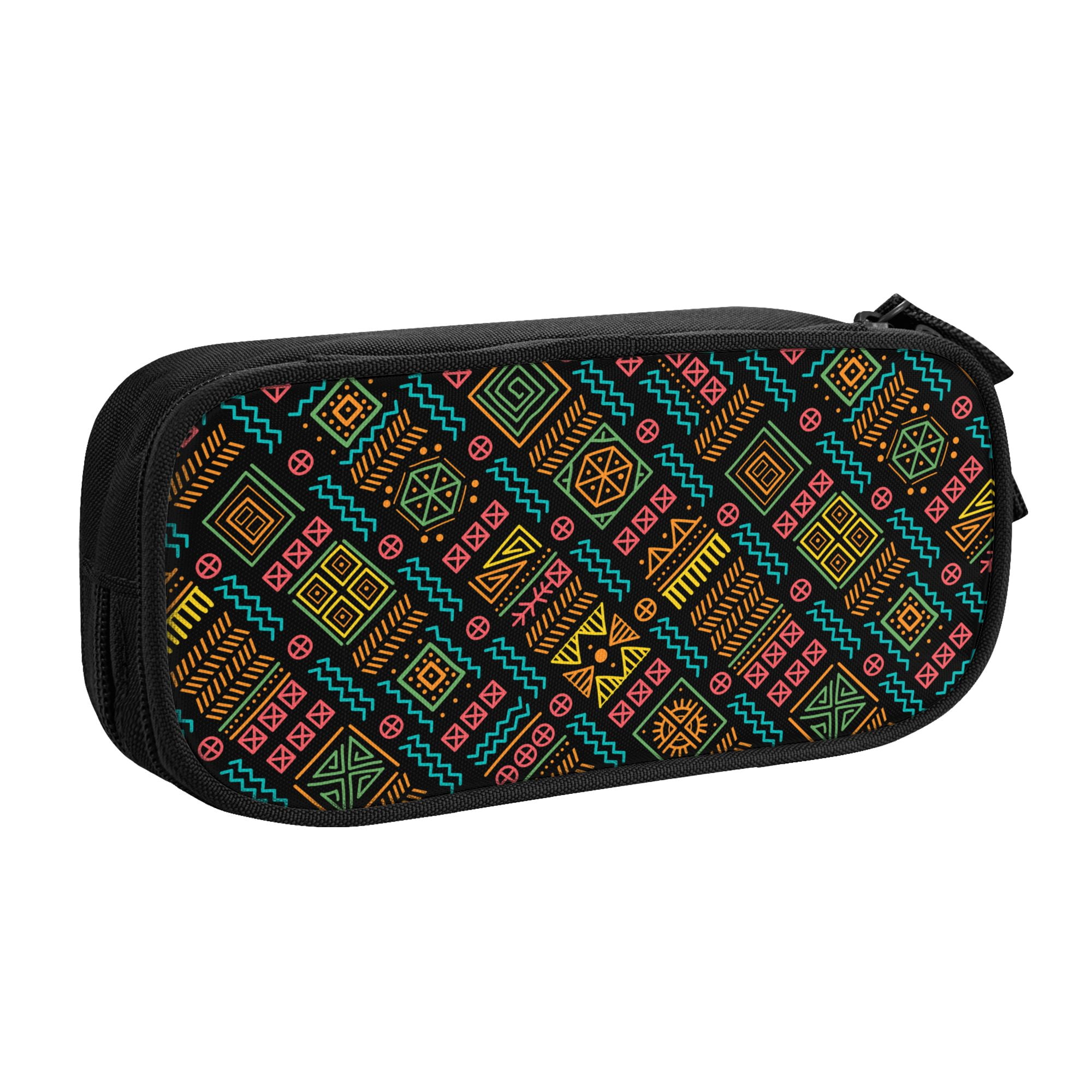 TEQUAN Large Capacity Pencil Case, Aztec Mayan Tribal Style Pattern ...