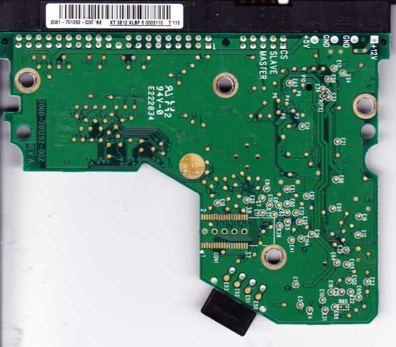 WD2500JB-55REA0, 2061-701292-C00 AE, WD IDE 3.5 PCB - Walmart.com