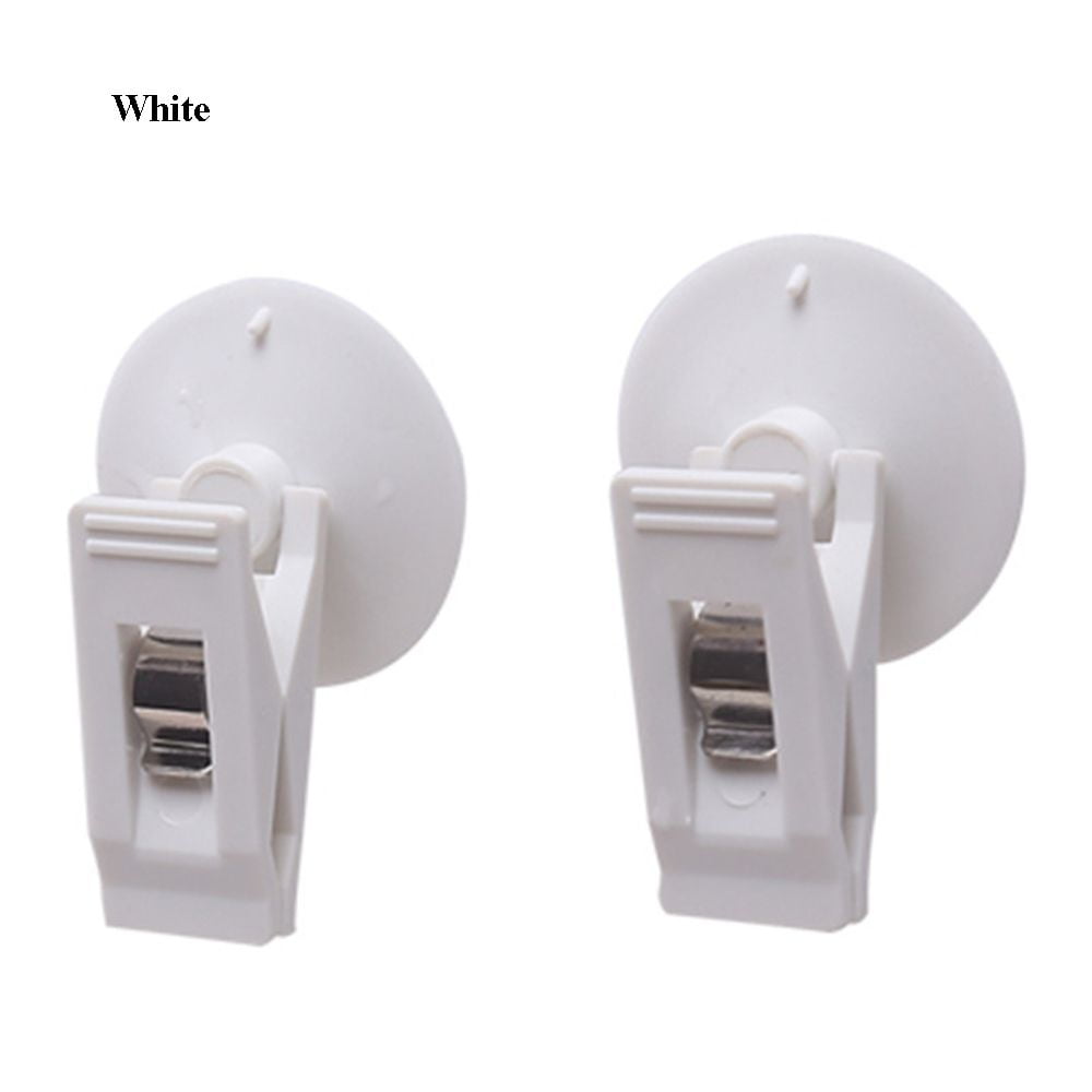 Interior Vehicle Curtain Fixing Tools Plastic Suction Cup Card Clamp ...