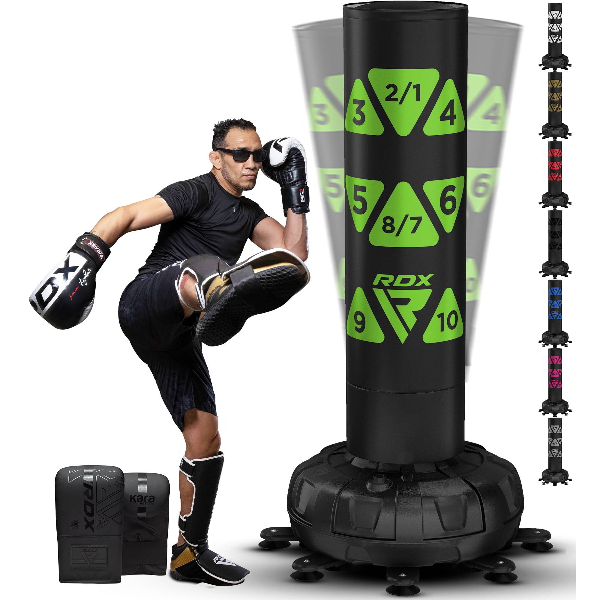 Click here for Rdx 6ft Xxl Target Freestanding Punching Bag With... prices