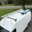 Vantech Heavy Duty 3 Bar Steel Ladder Roof Rack for Van, Fits RAM ...