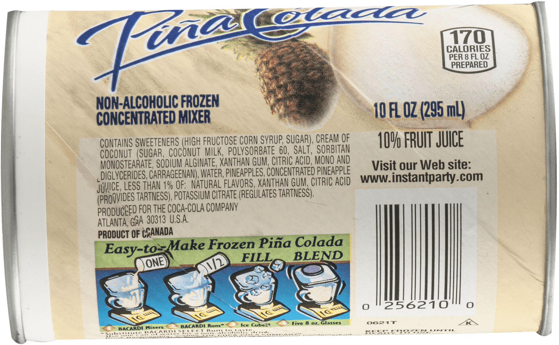 Where To Buy Bacardi Pina Colada Frozen Mix