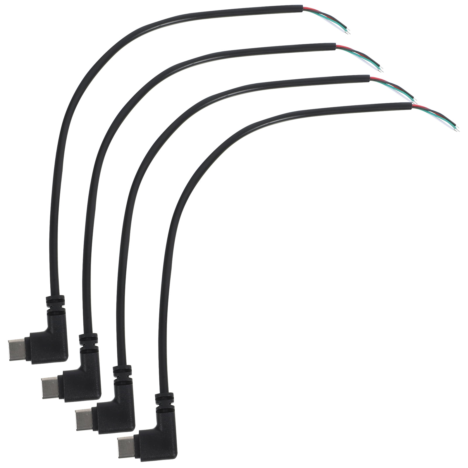 Click here for Hydreachca 4pcs Short Right Angle Usb Cable C To 4... prices